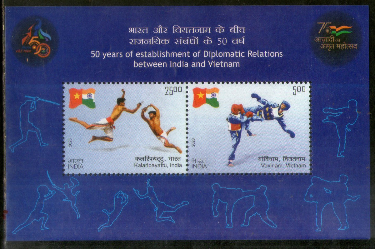 India 2023 50 Years of India Vietnam Relations Joints Issue Sport M/s ...