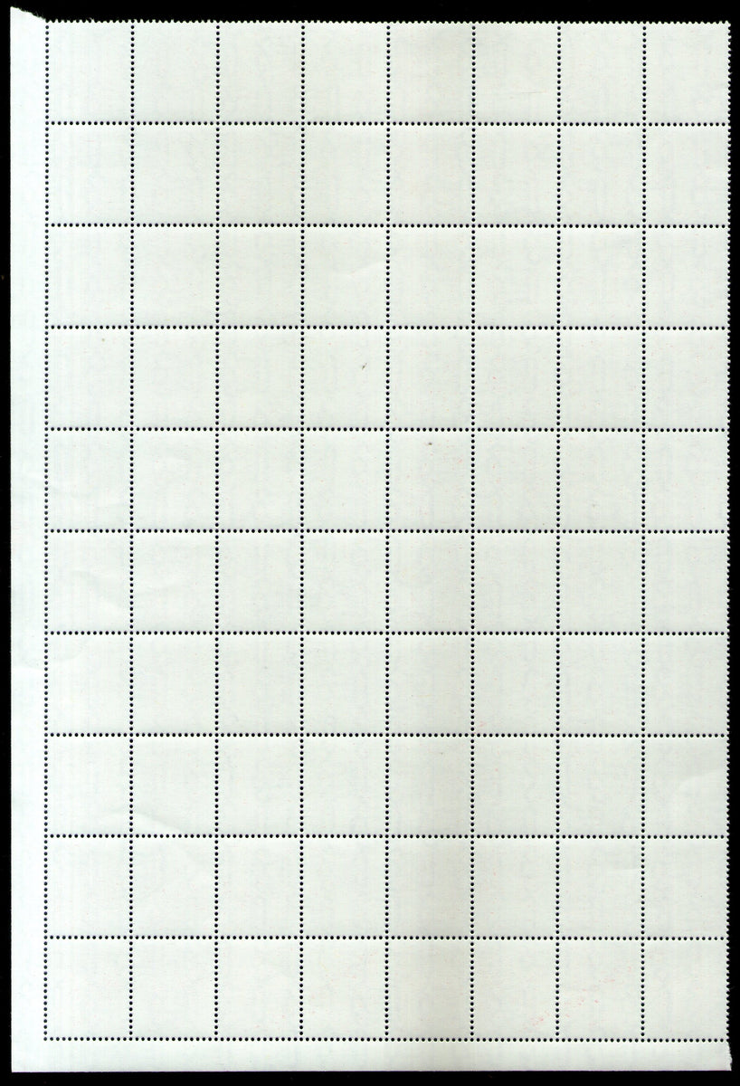 India Fiscal 100p Red Revenue Stamp 80 Stamps Sheet MNH # 15223| Phil ...
